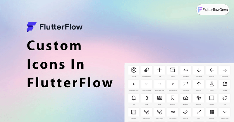 [Solved] Convert Images Into Icons for Your FlutterFlow Projects.